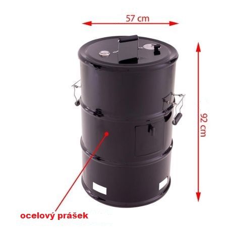 Grill ogrodowy Beczka BBQ | Kokiskashop.pl